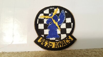 USAF 963RD AWACS SQUADRON PATCH 3 1/2 x 3 inches Version 7 AWAC | eBay
