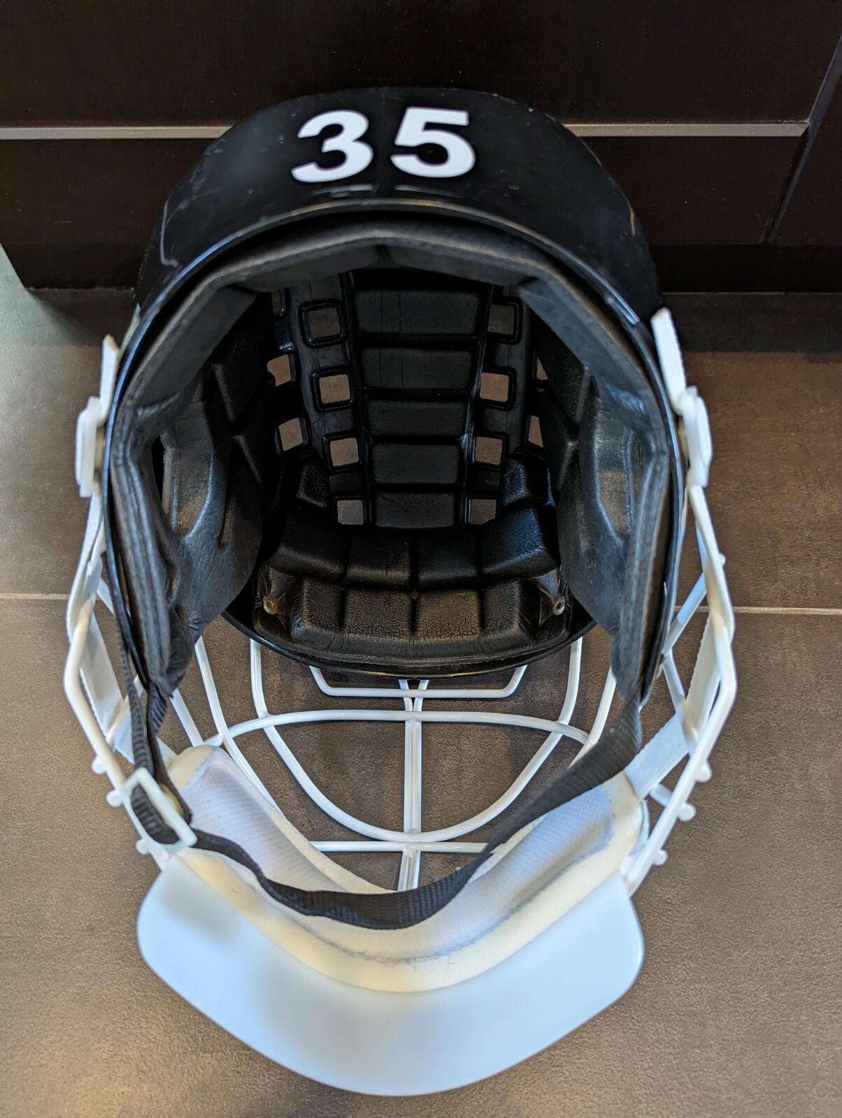 Jofa 280 HM30 Cage Dangler Goalie Helmet Mask Hockey Richard Brodeur ...