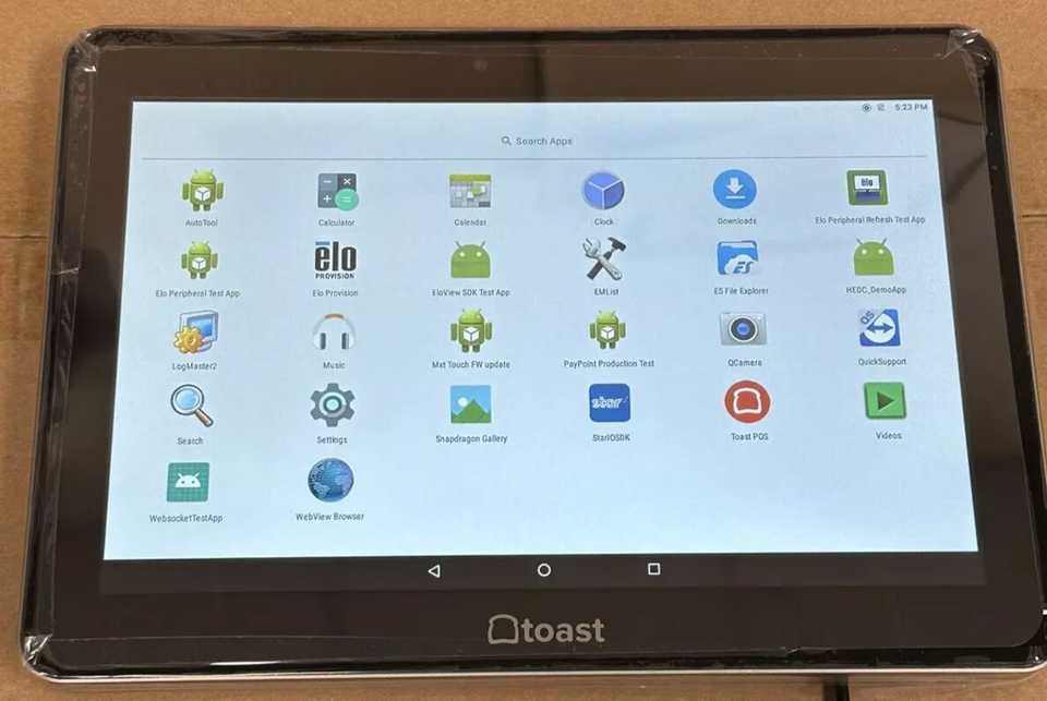 All in One ELO Toast POS System 10inch Android Touchscreen ESY10i1 ...