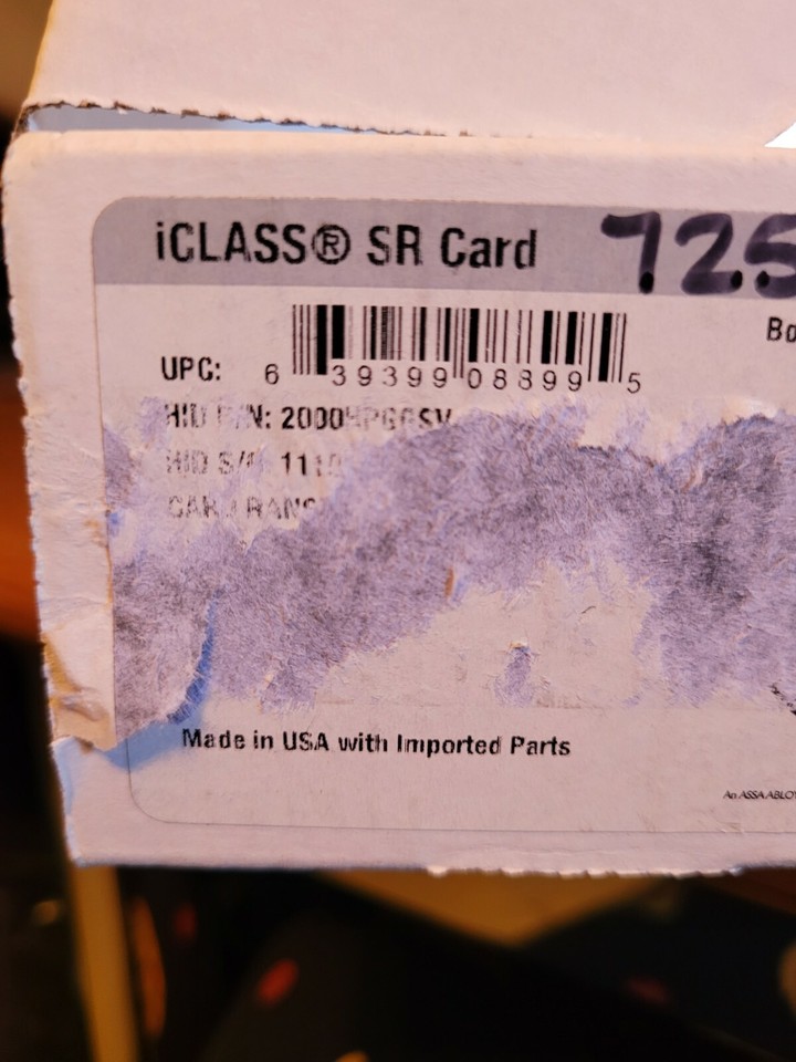 HID iClass DL RFID Smart Reader Card 2000HPGGSV NEW 50 LOT | eBay UK