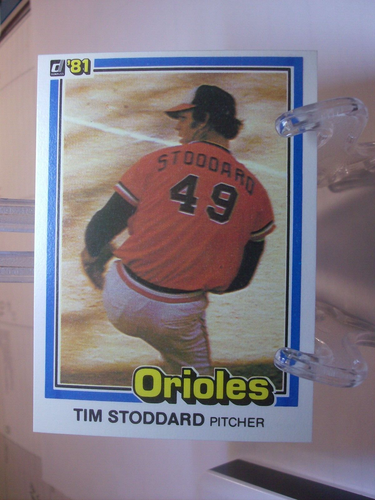1981 Donruss Baseball Card #475 - Tim Stoddard - Baltimore Orioles ...