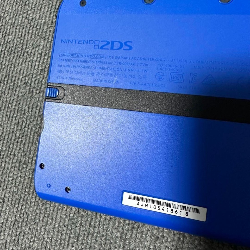 Nintendo 2DS Blue Console with Stylus Japanese ver In Box "excellent ...
