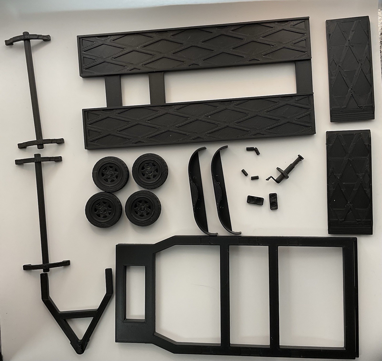 1/25 Scale Heavy Duty Car Hauler Trailer Kit – 3D Printed FDM Model | eBay