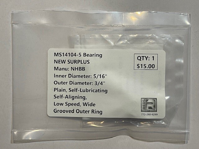 MS14104-5, Bearing, New Surplus | eBay