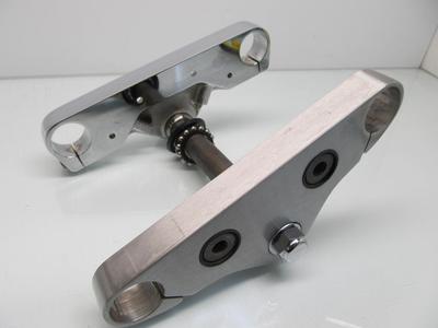 YAMAHA XVS650 V-STAR 650 CUSTOM 04-14 UPPER LOWER TRIPLE TREE FORKS ...