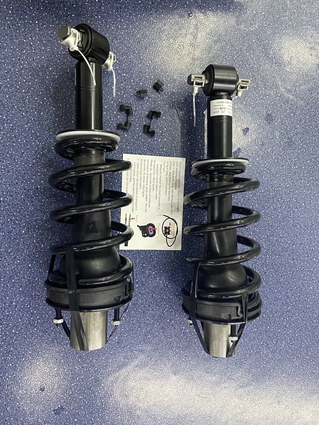 Pair Front Shock Struts Assys Fit Escalade Tahoe Yukon Denali MagneRide ...
