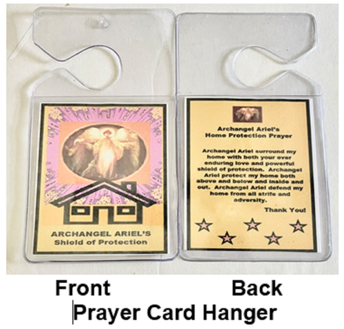 ARCHANGEL ARIEL'S "Shield of Protection" HOUSE SPRAY and PRAYER CARD ...