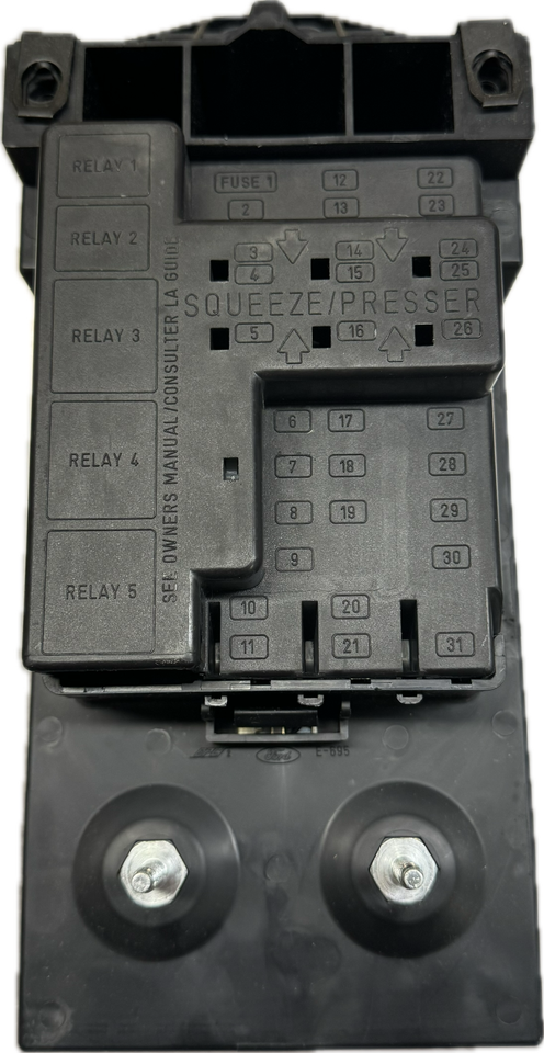 OEM NEW 04-15 Ford F650, F750 Fuse Panel Smart Junction Box Lid Relay ...