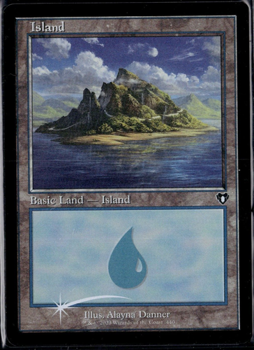 Commander Masters Island Foil NM-M Magic the Gathering! | eBay