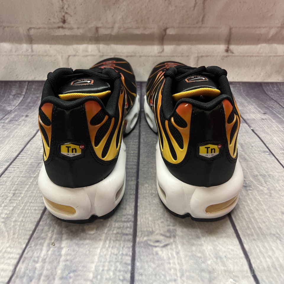 Nike Air Max Plus TN Reverse Sunset Shoes Black Orange Shoes DC6094-001 ...