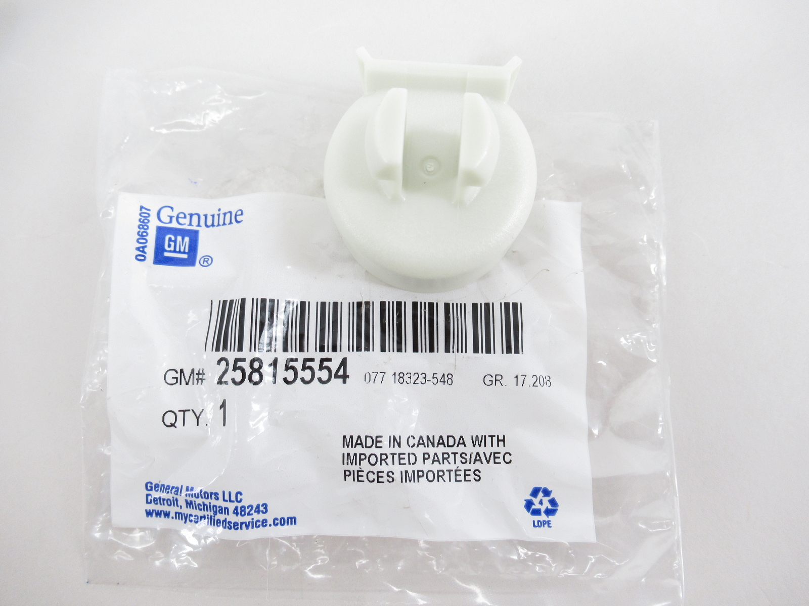 Genuine OEM Chevy GMC Cadillac 25815554 Tail Gate Hinge Bushing Many ...