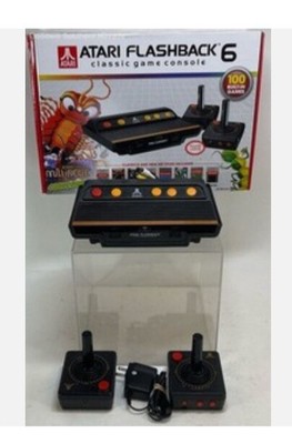 Atari Flashback 6 Classic Game Console w/ 2 Controllers - Tested | eBay