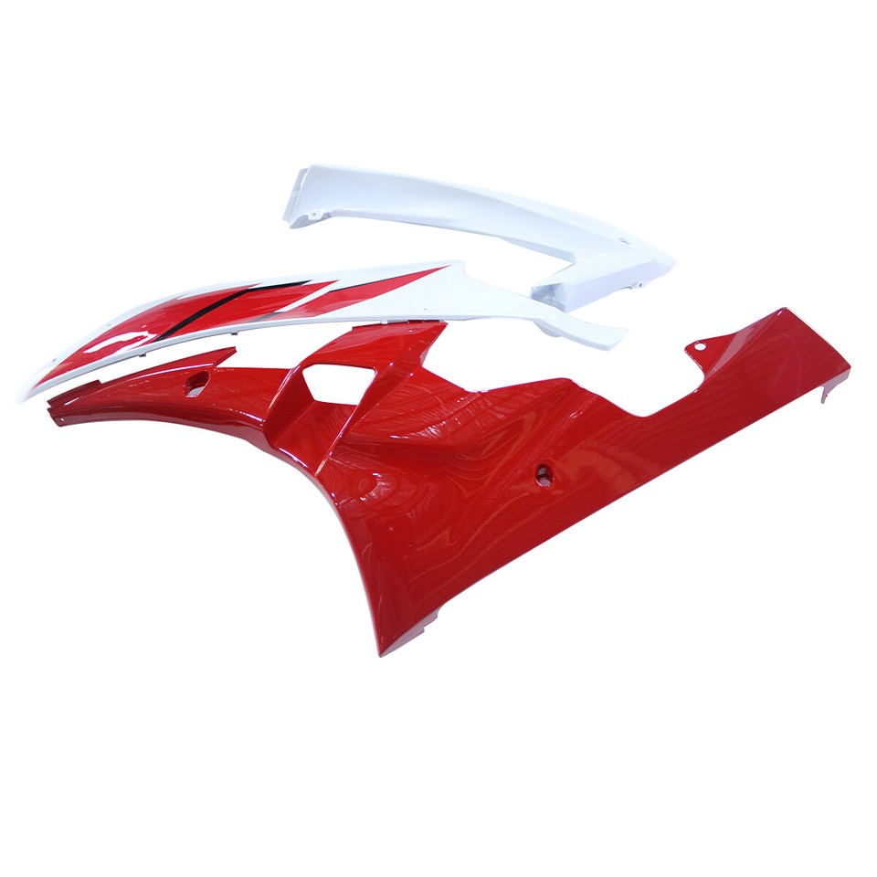 Plastic Red White Fairings Kit for Yamaha YZF-R6 2006 2007 R6 06 07 ABS ...