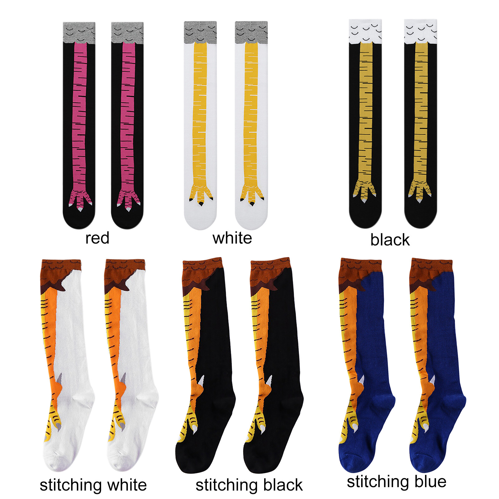 Animal Cartoon Legs Socks - Creative Men Women Fun Cotton Socks fior ...