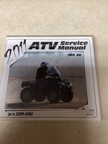 2011 Arctic Cat Service Manual CD 366 SE 2259-030 | eBay