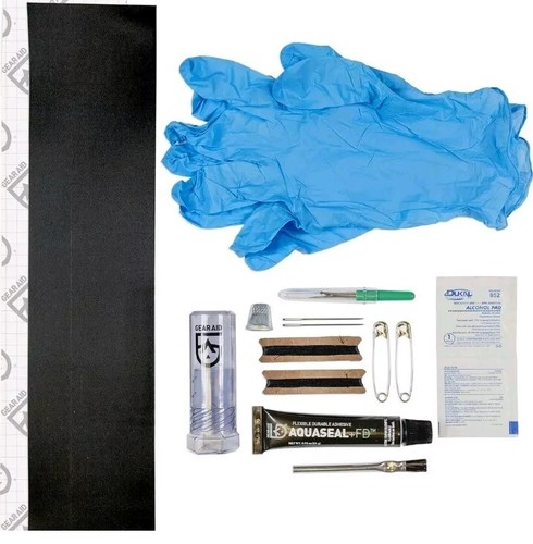 Aquaseal FD Soft Top Repair Kit for Jeep and Convertible Roofs - 7" x ...