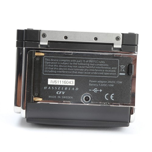 Hasselblad CFV-50 50MP Digital Back, FireWire 800 Interface, 2.5 LCD ...