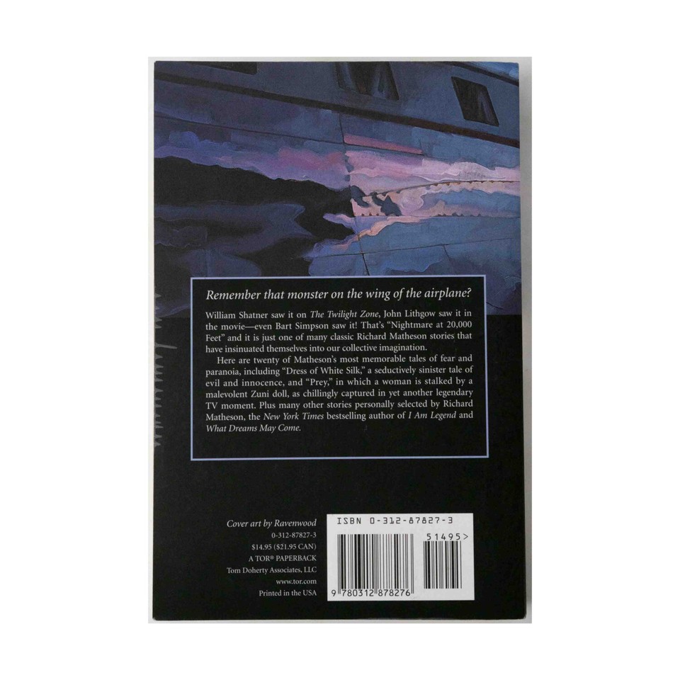 Tor Books Novel Nightmare at 20,000 Feet - Horror Stories by Richard ...