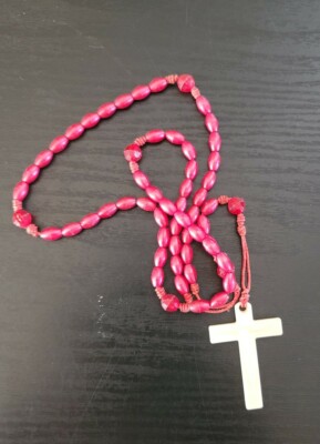 Rosaries - Red Plastic