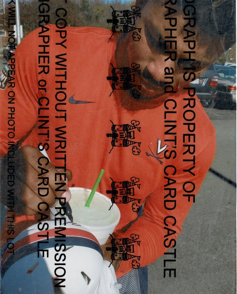 JAY WOOLFOLK SIGNED AUTOGRAPHED VIRGINIA CAVALIERS SPEED MINI HELMET | eBay