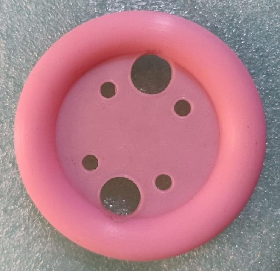 2 x Vaginal Ring pessary with support are 100% silicone, Size 2.75 Inch ...
