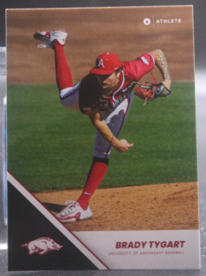 Brady Tygart - 2024 ONIT NIL Arkansas Razorback Baseball #4 (Logo ...