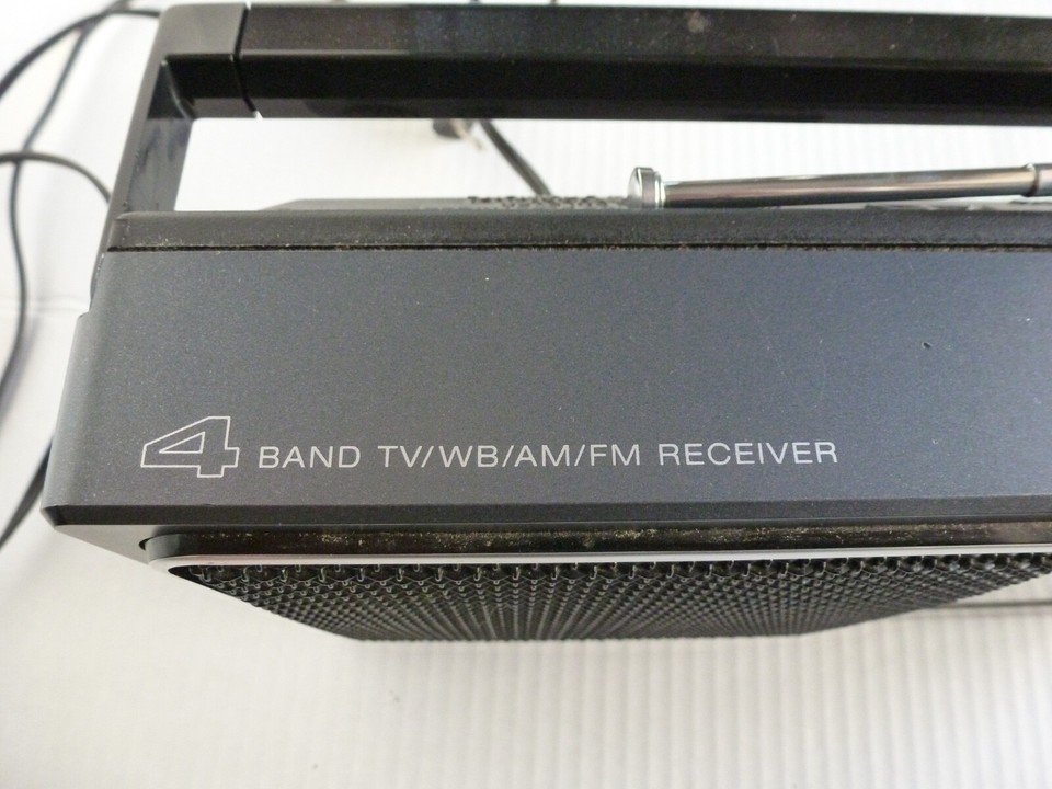 Vintage General Electric Radio 4 Band Receiver TV/WB/AM/FM/ 7-2945A ...