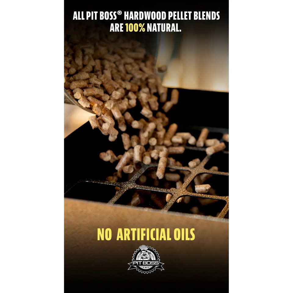 Pit Boss Competition Pellet Blend 40lb -Pecan, Hickory Mesquite BBQ ...