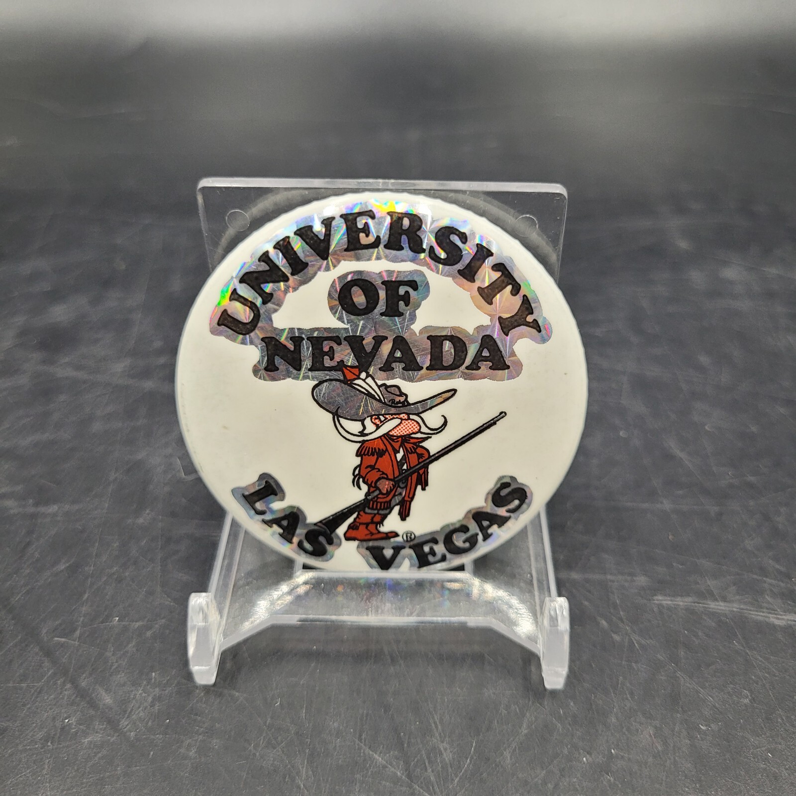 Vintage Pinback Button University of Nevada Las Vegas Rebels UNLV | eBay