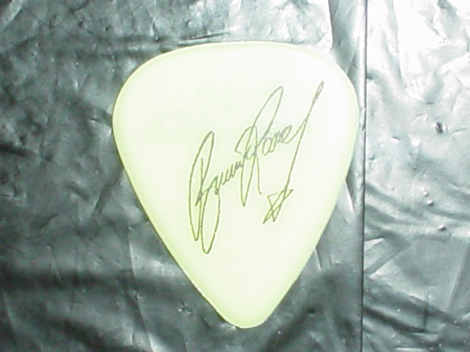 DANGER DANGER Logo & Bruno Ravel Signature 1990's Concert Tour GUITAR ...