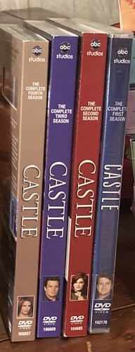 Castle Dvd Series: Seasons 1-4, Drama, Crime, Mystery, Comedy Tv Show ...