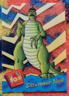 1995 Fleer Ultra Fox Kids Network Suspended Animation Dinosaur Neil #2 ...