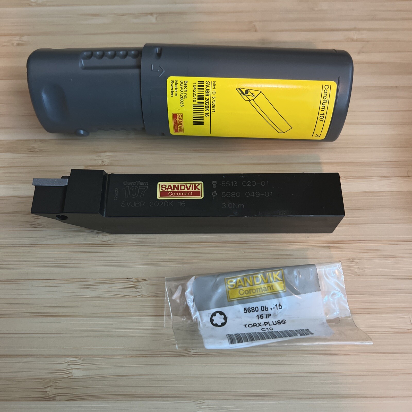 SANDVIK SVJBR 2020K 16 for VBMT 1604 inserts. 1 pcs(box) | eBay