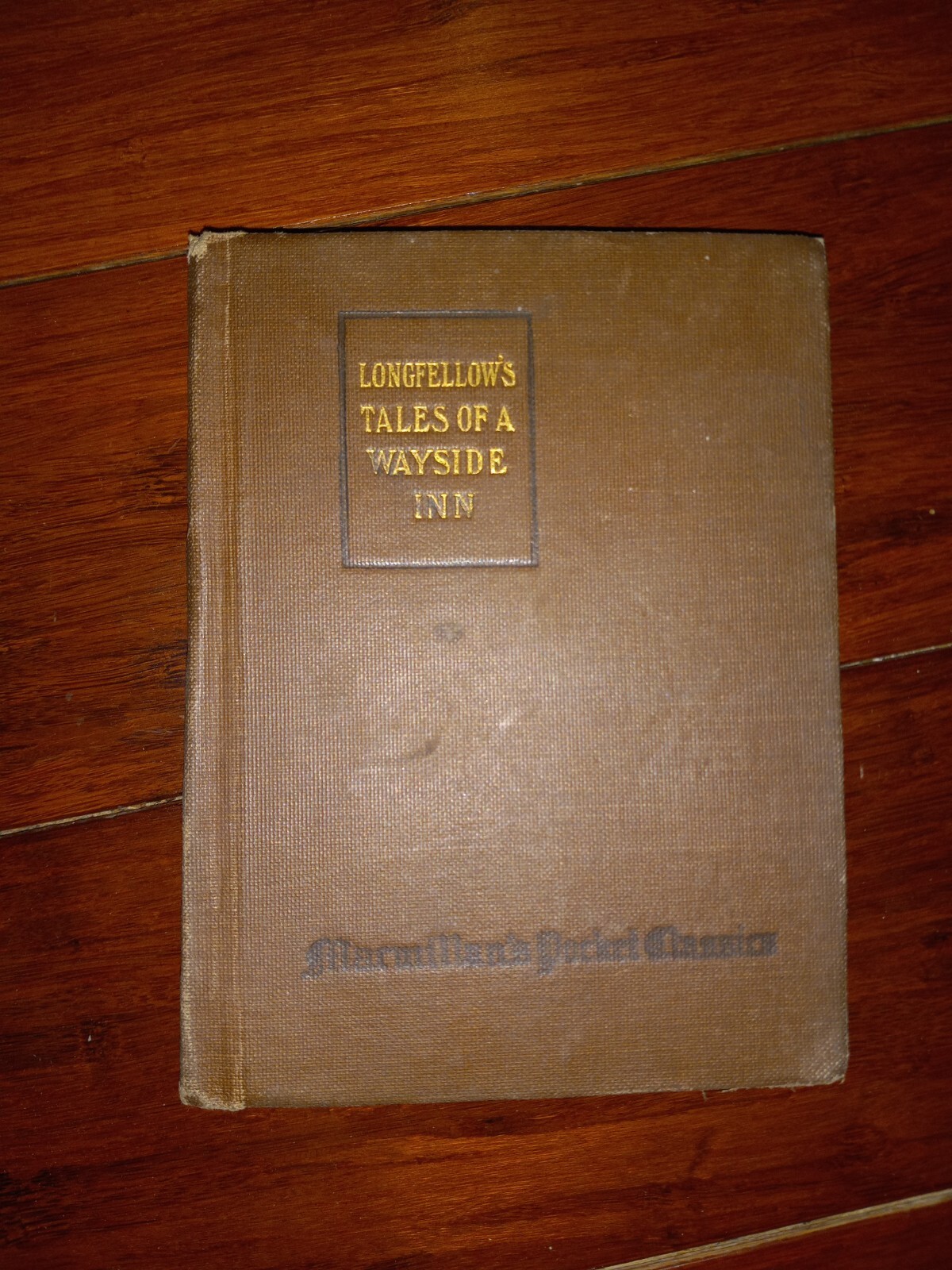 Longfellow's Tales of a Wayside Inn Hardcover 1919 Macmillan's Pocket ...