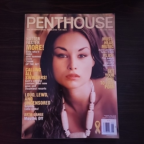Penthouse Magazine / June 2005 / No Label / Avril Lavigne / Artie Lang ...