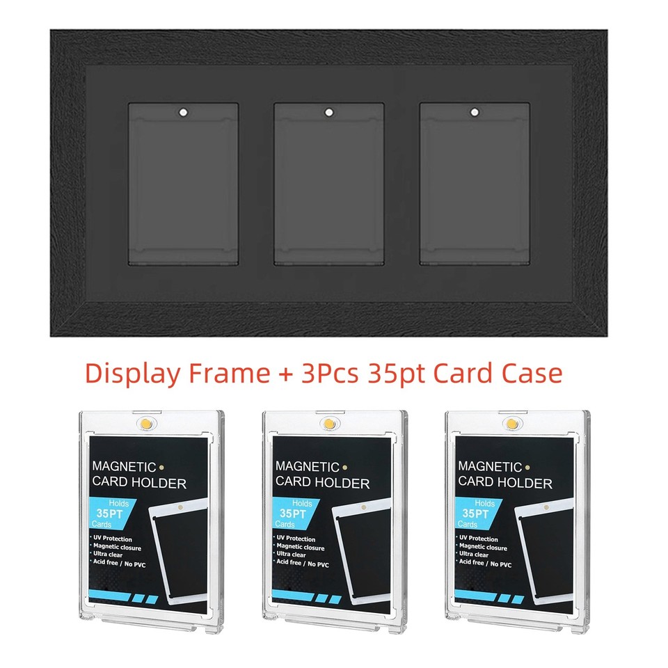 Sports Graded Card Display Frame Box Trading Card Display Rack UV ...