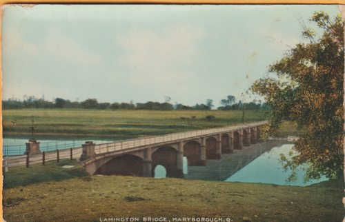 LAMINGTON BRIDGE MARYBOROUGH QLD EDCO SERIES 2383 POSTCARD 1905 | eBay