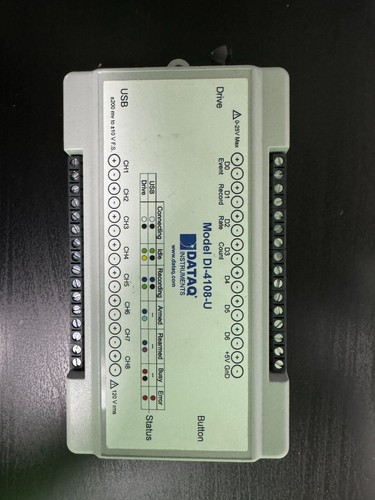 DATAQ DI-4108 High Speed USB Data Acquisition System | eBay
