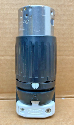 HUBBELL CS-6365C 50A GROUNDING NON-NEMA TWIST LOCK MALE PLUG | eBay