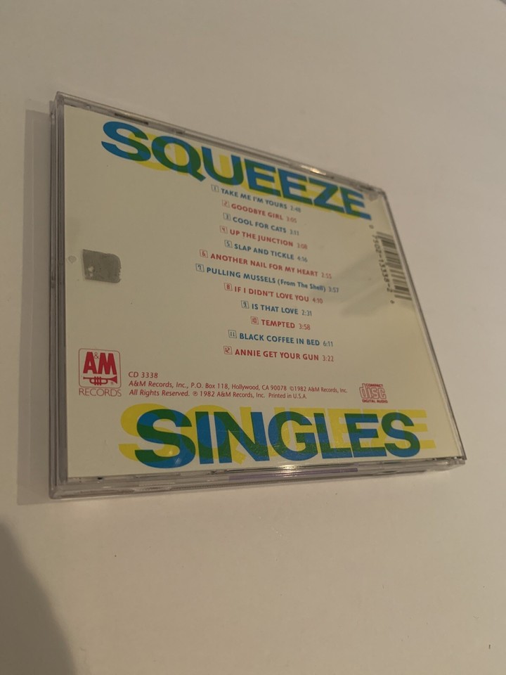 Squeeze Singles 45’s And Under CD | eBay