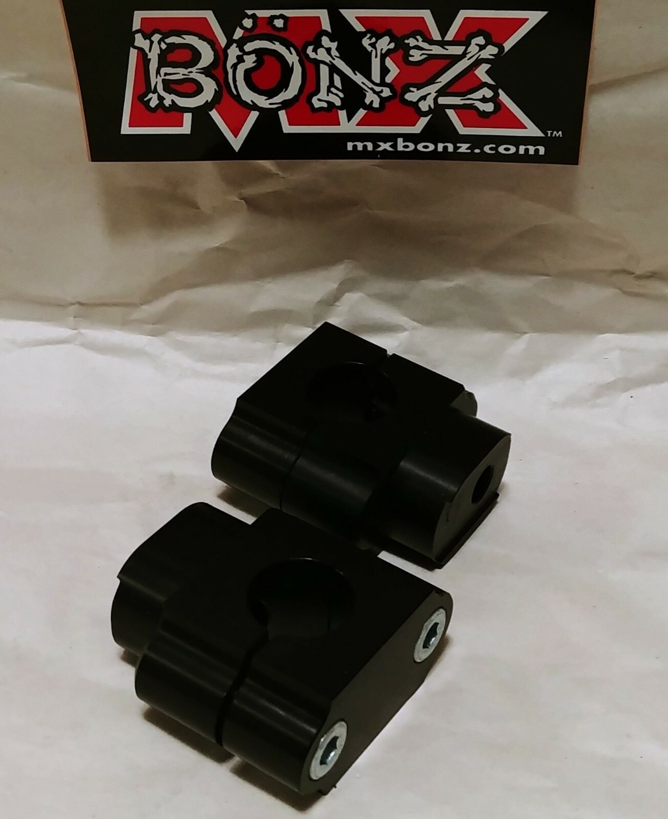 BAR MOUNTS HUSQVARNA TC50 2017-2020 TC50 / EE5 HANDLEBAR CLAMPS 22mm 7/ ...
