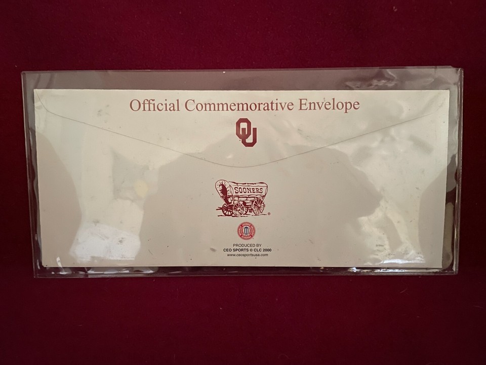 Oklahoma OU Sooners 2000 National Football Champions Commemorative ...