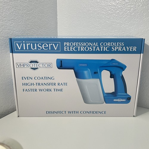 Viruserv Professional Cordless Electrostatic Disinfectant Sprayer | eBay