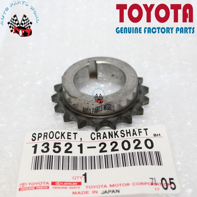 OEM Toyota 1352122020 Gear or Sprocket Crankshaft Timing 13521-22020 ...