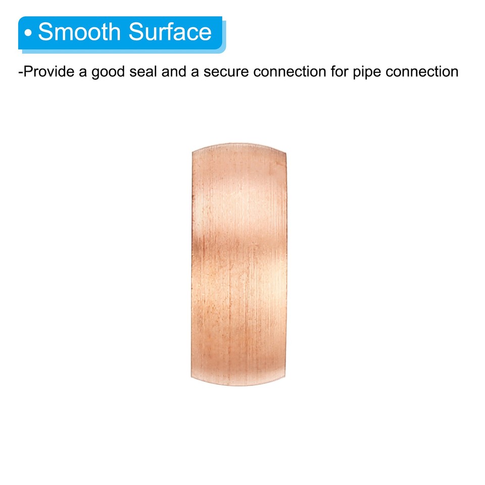 16mm Tube OD Compression Sleeves Ferrules, 6pcs Copper Ferrule Fitting ...