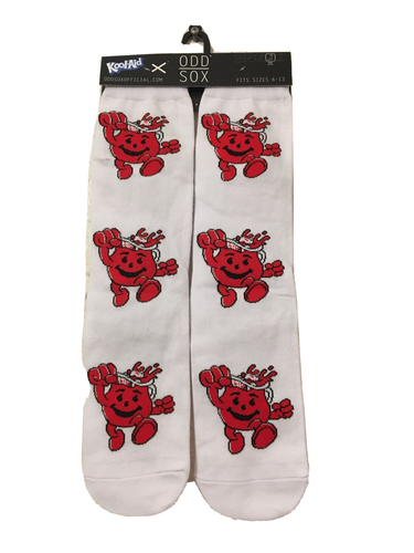 Odd Sox Kool-Aid Drink Novelty Crew Socks Fits Sizes 6-13 NWT | eBay