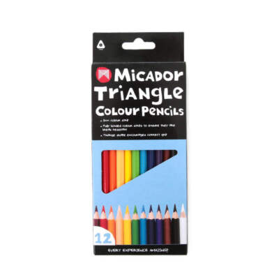 Micador FSC Triangle Colour Pencil (Pack of 12) | eBay UK