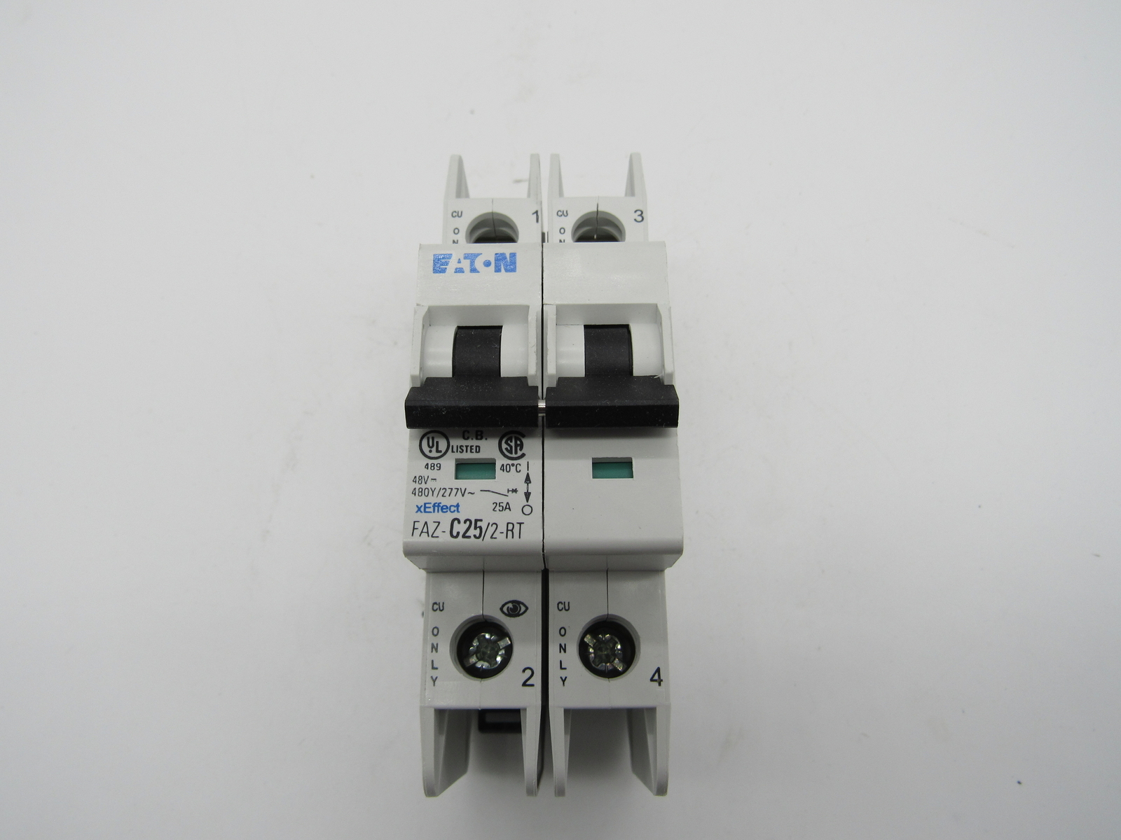 Eaton FAZ-C25/2-RT Miniature Circuit Breakers (MCBs) | eBay