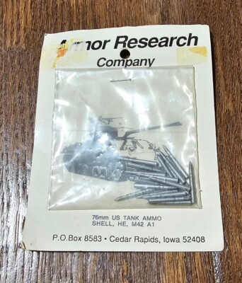 Armor Research Company 76mm US Tank Ammo Shell HE M42 A1 | eBay