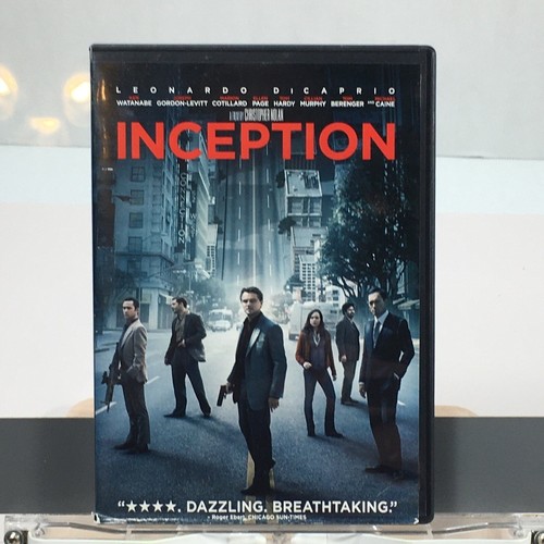 Inception DVD 2010 Leonardo DiCaprio Tom Hardy Ken Watanabe Joseph ...